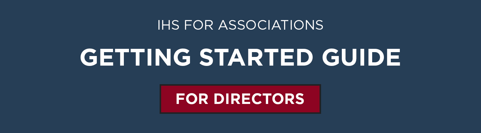 IHS For Associations: Director Getting Started Guide | Ice Hockey ... IHS For Associations: Director Getting Started Guide | Ice Hockey ...