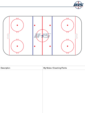 Hockey Depth Chart Template